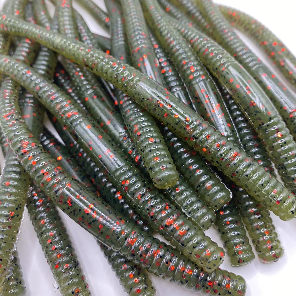 Watermelon Soft Plastics – Worms & Stick Baits for Bass — Obee Fishing Co.